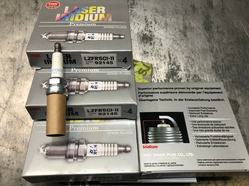 New Laser Iridium NGK 92145 & LZFR5CI-11 Spark Plugs. Set 16pc. 5.7L ...