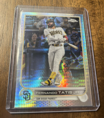 2022 Topps Chrome Sonic Base Prism Refractor #150 Fernando Tatis Jr. SD ...