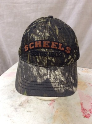 Hook And Loop trucker hat baseball cap Vintage Camo Scheels | eBay