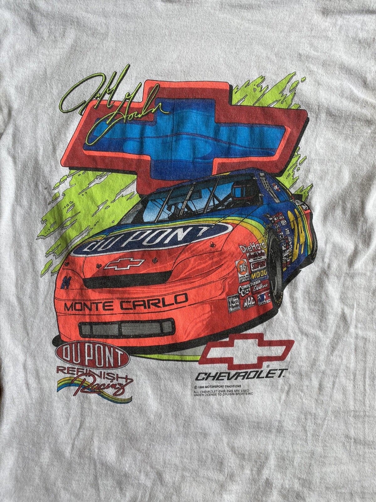 Vintage 90s NASCAR 1995 Jeff Gordon Chevrolet Du Poin… - Gem