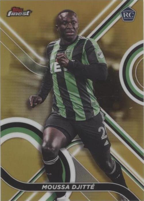 2022 Topps Finest MLS - Moussa Djitte #82 Gold Refractor /50 (RC) for ...