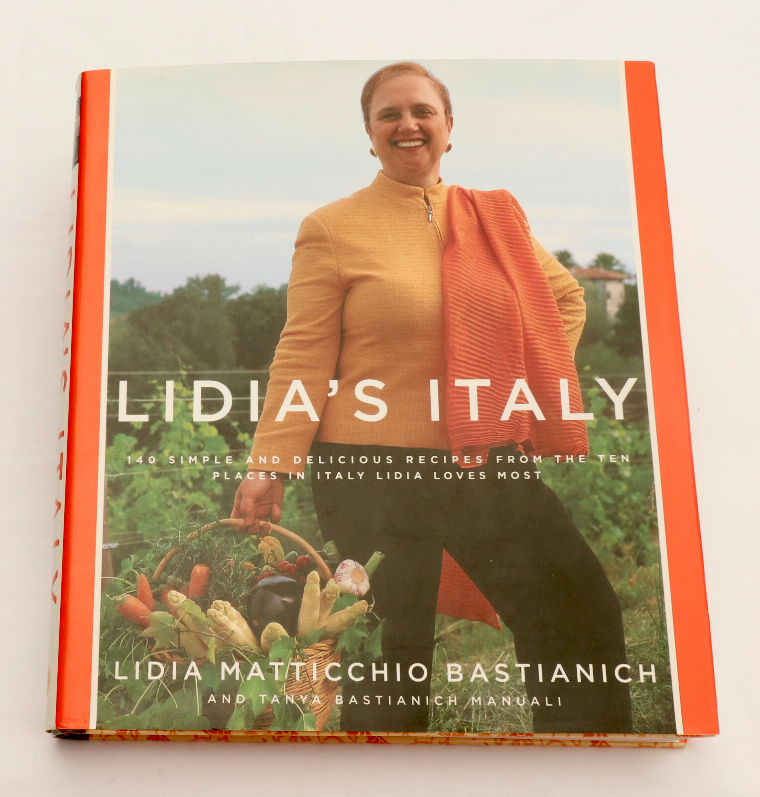 SIGNED BY LIDIA BASTIANICH LIDIA'S ITALY COOKBOOK HC 2007 FIRST EDITION ...