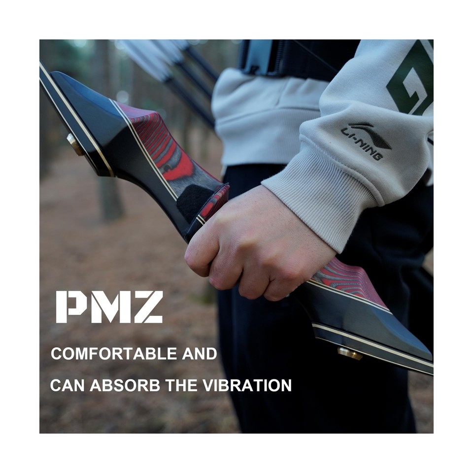 PMZ Recurve Bow Set, Professional Aldults Archery Hunting Bow Kit, 60 ...