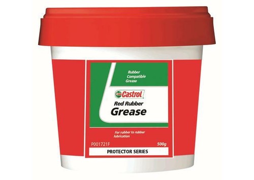 CASTROL RED RUBBER GREASE 500G corrosion resistant stability at high ...