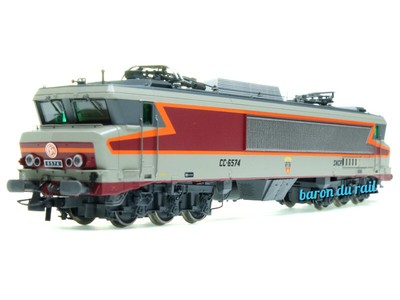 Locomotive électrique CC 6574, SNCF ép IV - analogique - HO 1/87 - ROCO ...