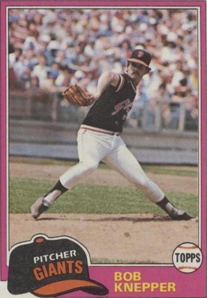 1981 Topps - #279 Bob Knepper for sale online | eBay