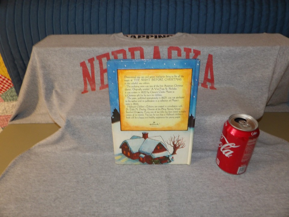 Vintage Hallmark Pop Up Book Night Before Christmas 1st Edition ...