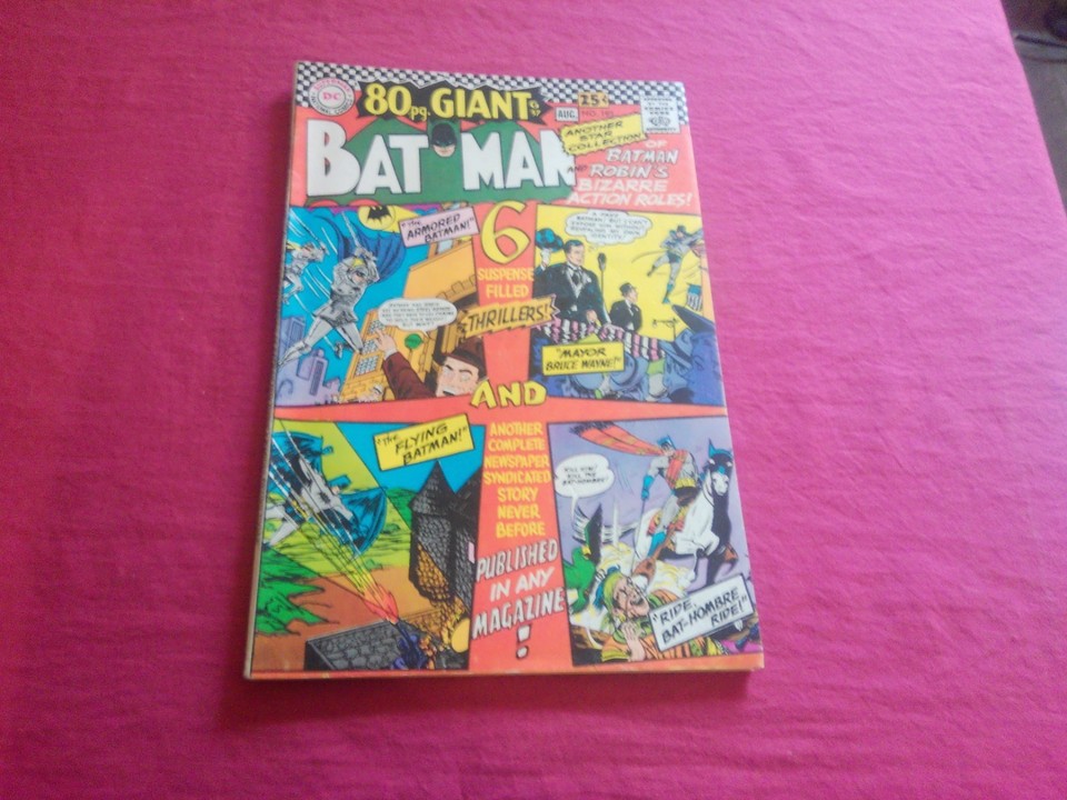 BX20 Batman #193 dc 1967 silver age 6.5 comic book 80 PAGE GIANT! SEE ...