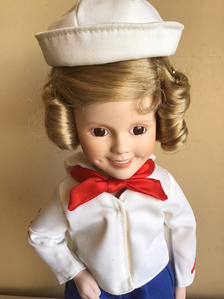 Danbury Mint Shirley Temple Captain January Silver Screen Series ...