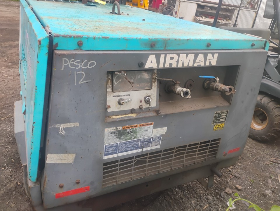Used Airman PDS185 Diesel Air Compressor 185 CFM – Towable, Reliable ...