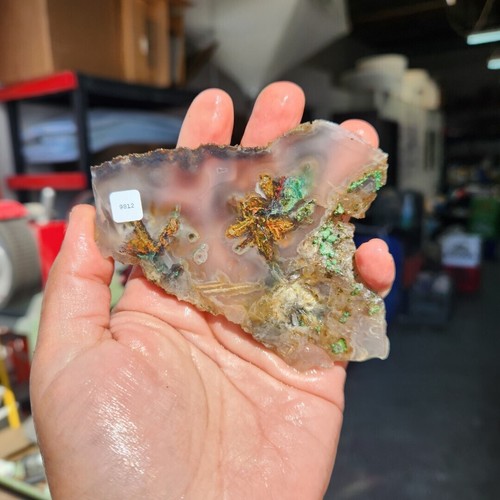 Indonesian Native Copper in Chalcedony Slab | eBay