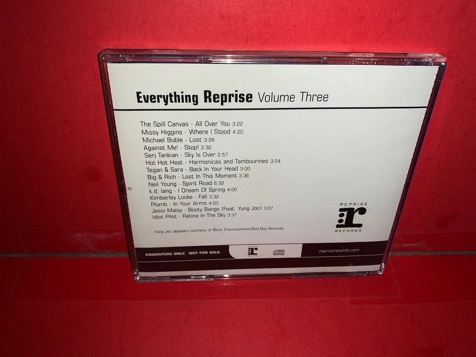 Everything Reprise - Volume Three - Various - Promo - CD | eBay