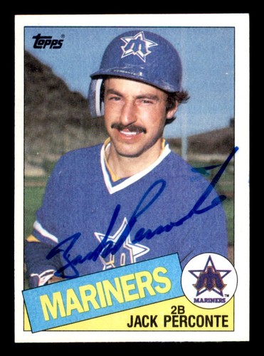 1985 Topps Baseball #172 Jack Perconte Signed Auto Autograph (no COA) | eBay