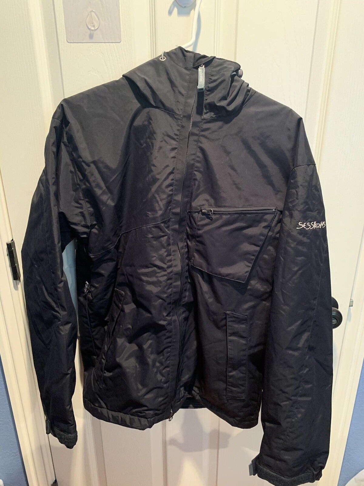 sessions ridge series mens Waterproof coat size Small - Gem