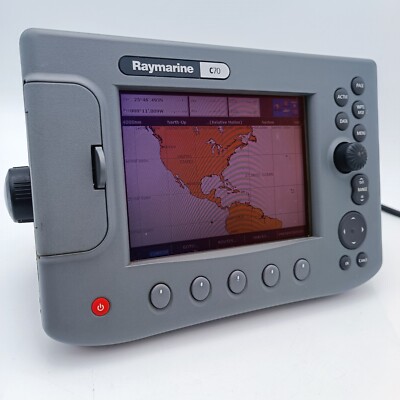 Raymarine C70 MFD GPS Multifunction Chartplotter Fishfinder GPS Display ...