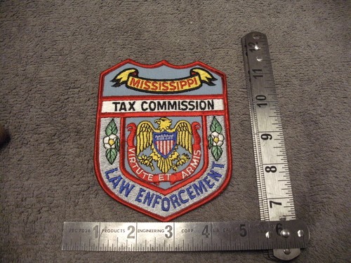 Mississippi Tax Commission "Virtute et armis" Law Enforcement Patch | eBay