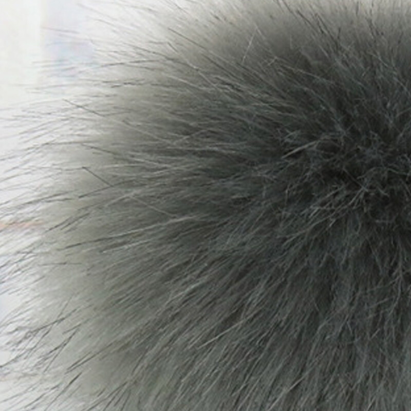 DIY Women Faux Raccoon Fur Ball for DIY Knitting Beanie Hats | eBay