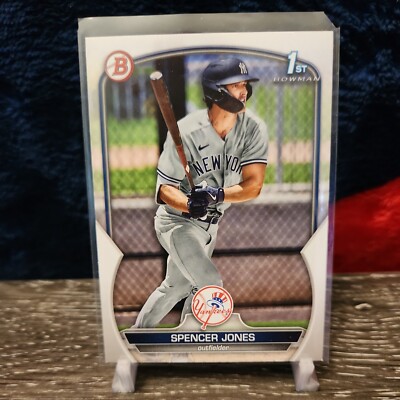 SPENCER JONES YANKEES RC 1st card 2023 BOWMAN PROSPECTS #BP-139 | eBay