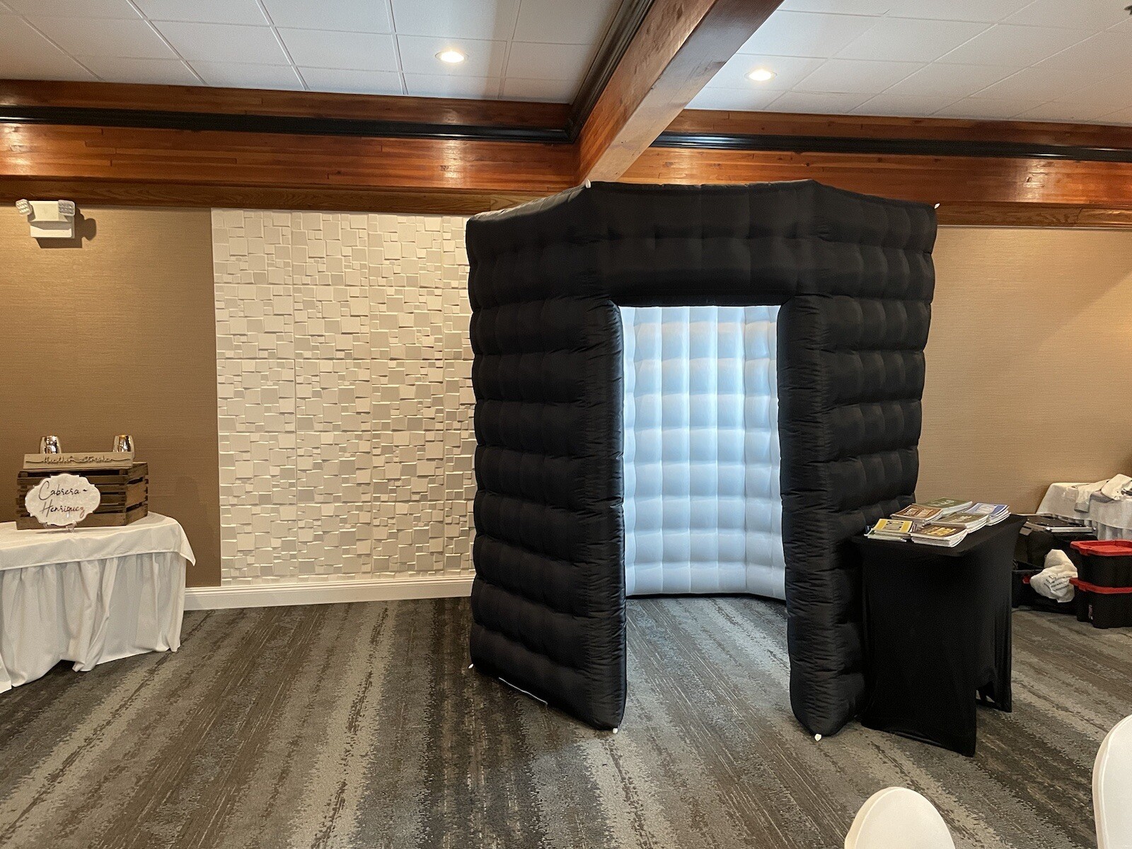 Blow Up Octagon Shape Photo Booth Kiosk | eBay