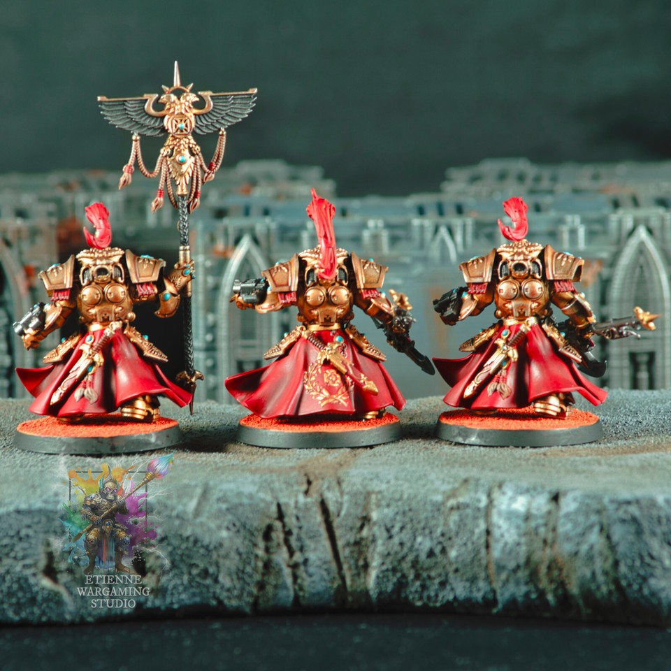Warhammer 40k Adeptus Custodes Pro Painted 2000 points Army COMMISSION ...