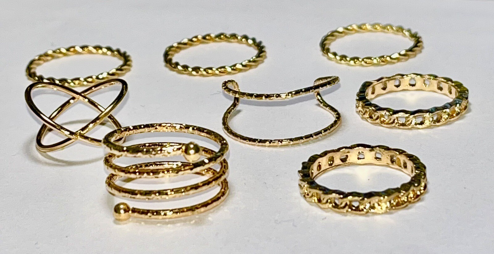 Haioty Boho Stackable Joint Ring Set for Women r-23 | eBay