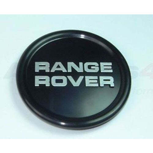 Land Rover Range Classic Rim Wheel Black Center Cap Cover Set x4 ...