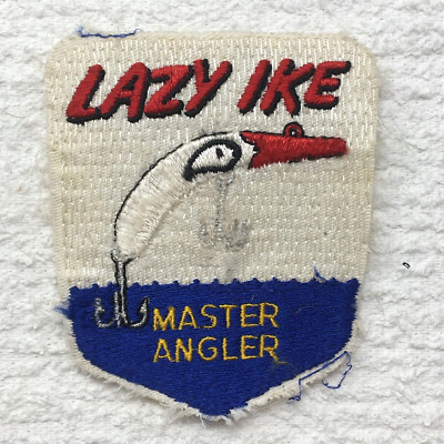 PATCH Salesman Sample Lazy Ike Master Angler Fishing Lure | eBay