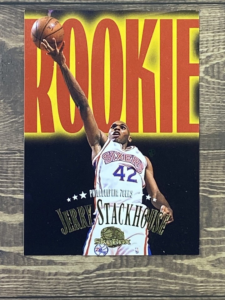 Lot Of 18 1995-2003 NBA Jerry Stackhouse Insert And Rookie Basketball ...
