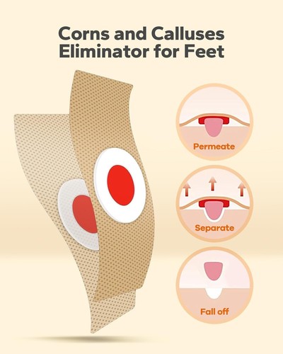 Corn Removal Patch For Toes & Feet (36 Patches), Foot Corns Health ...