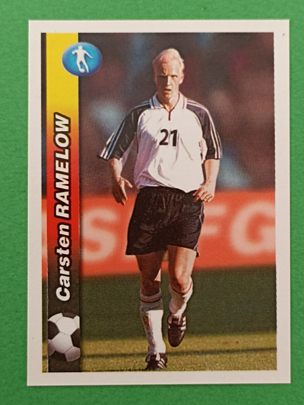 2002 Navarrete Korea Japan World Cup FIFA Ax Sticker #268 CARSTEN ...