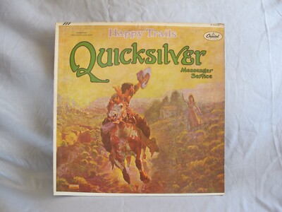 Quicksilver Messenger Service : Happy Trails 1969 Rock LP Vinyl Record ...