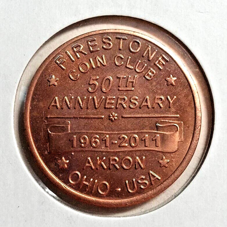 1811 Classic Head Cent Copy / Firestone Coin Club 50th Anniv. 2011 ...