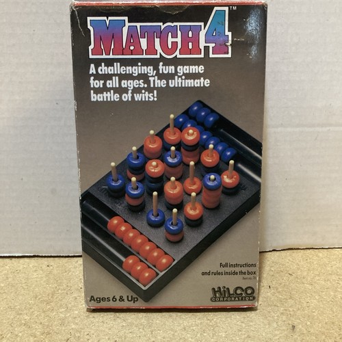 Match 4 Game By Hilco challenging game for all ages, the ultimate ...