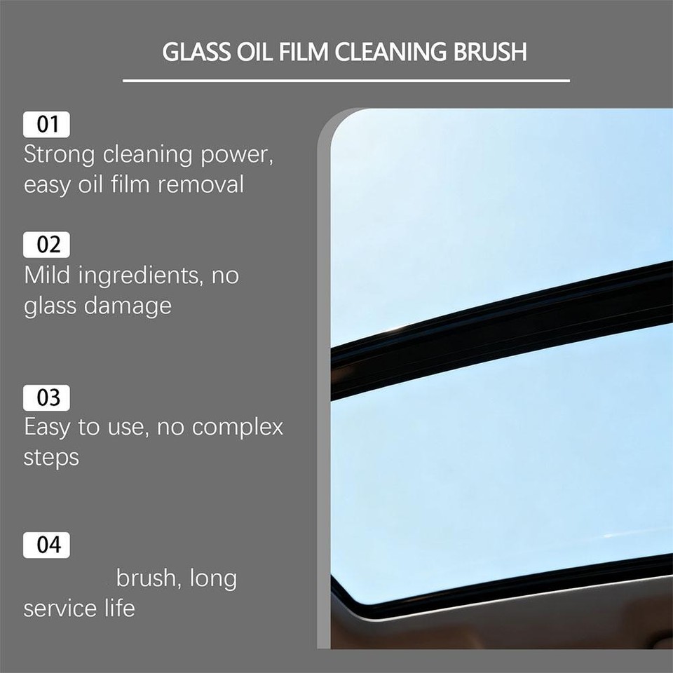 New Q4 Glass Guard,Glass Emulsion Cleaner Glass Han dle Oil Film ...