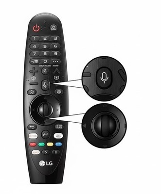 For LG MR20GA AKB75855501 Voice Magic Remote Control Scroll Wheel ...