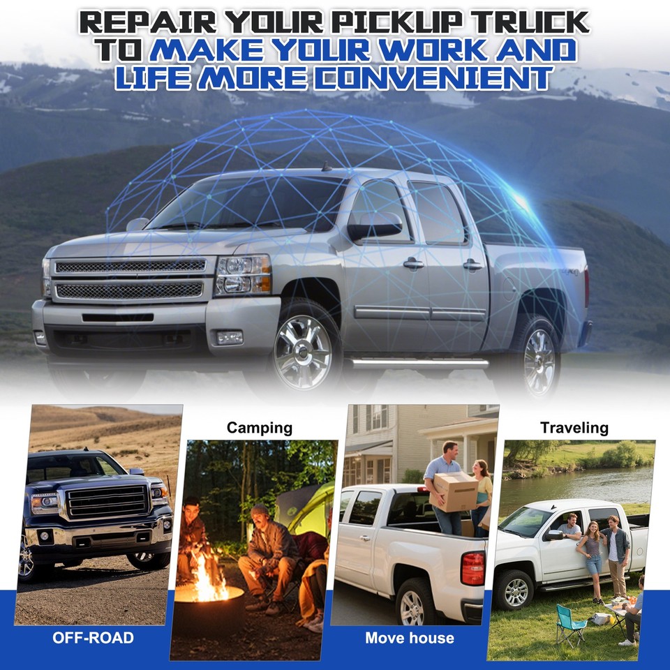 Mid-Rear Frame for 2007-2014 2nd/3rd gen Chevrolet Silverado 1500 Ext ...