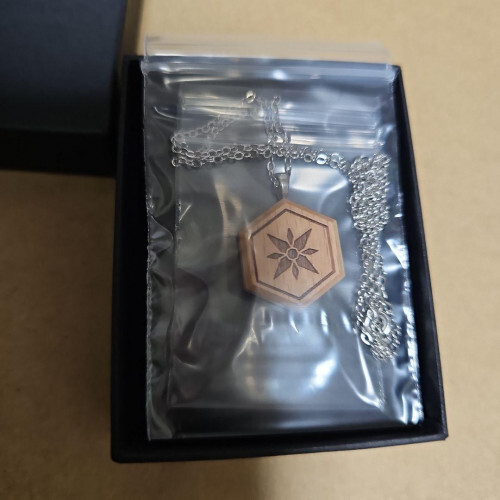 Emblem of Light Wood Necklace Digimon Adventure | eBay