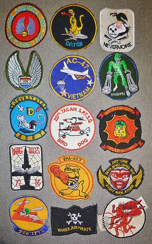 CIA - AIR AMERICA - Lot x 15 Patch - Nevermore - USAF - SNOOPY ...