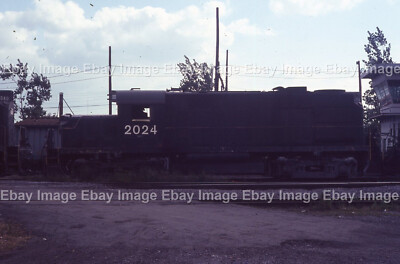 ALCO RS32 Diesel Loco #2024 Vintage 35mm Film Slide 1976 Railroad | eBay
