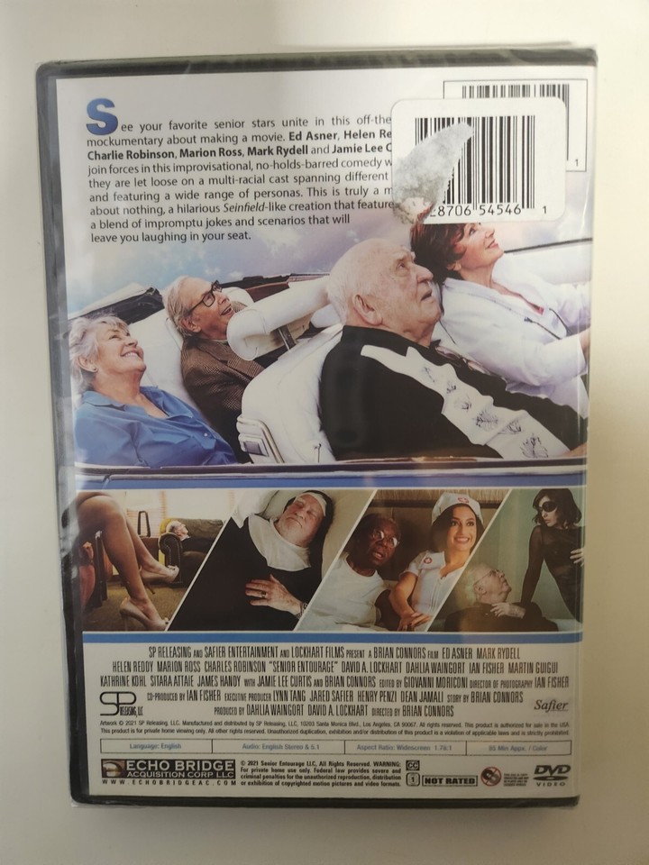 Senior Entourage Starring Ed Asner a Comedy Movie on DVD New | eBay
