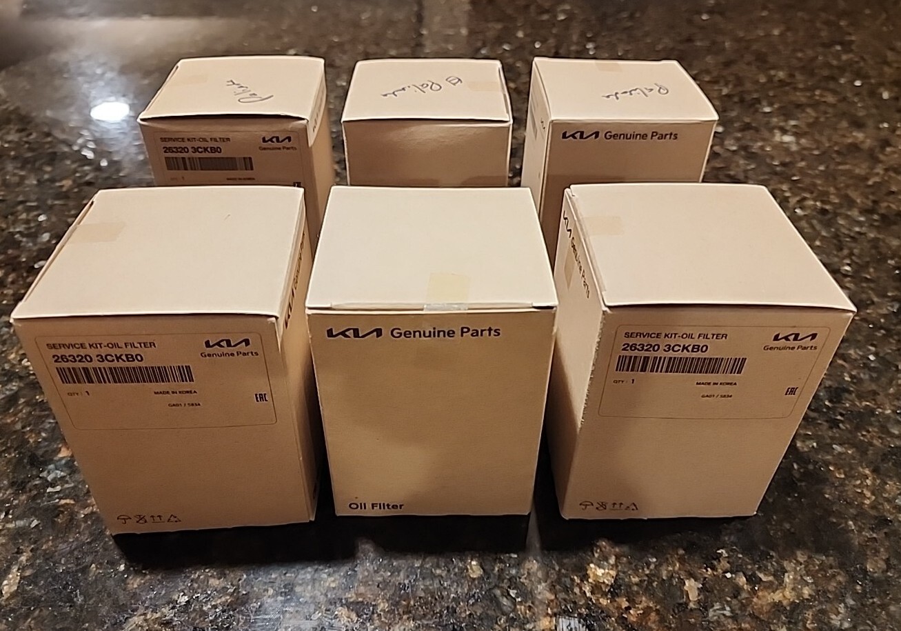 HYUNDAI 26320-3CKB0 - Cross reference oil filters