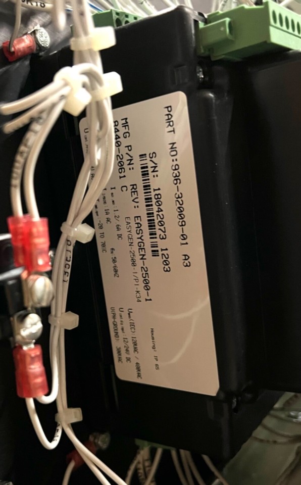 MILITARY MEP-804B 15KW GENERATOR DIGITAL CONTROL PANEL REMOTE START ...