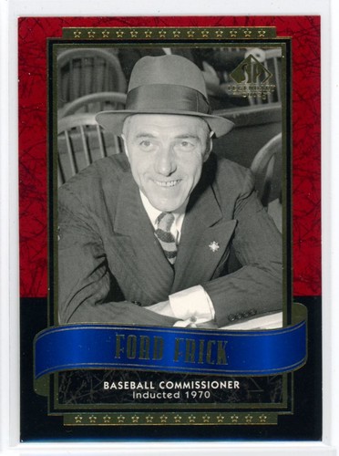 2003 SP Legendary Cuts Ford Frick #41 | eBay