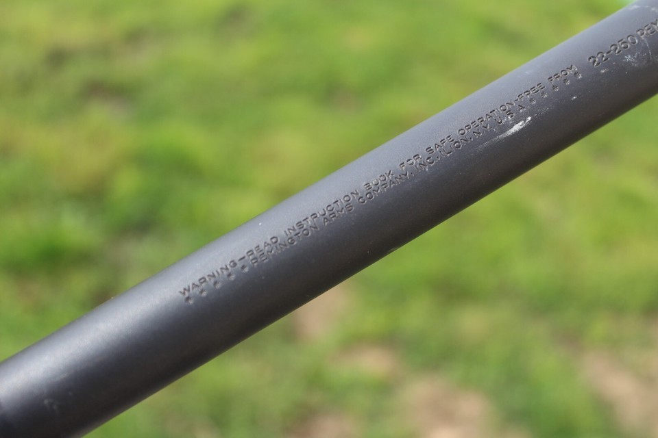 .22-250 Remington 700 Varmint/Target - Matte Blue - 24" - BARREL | eBay