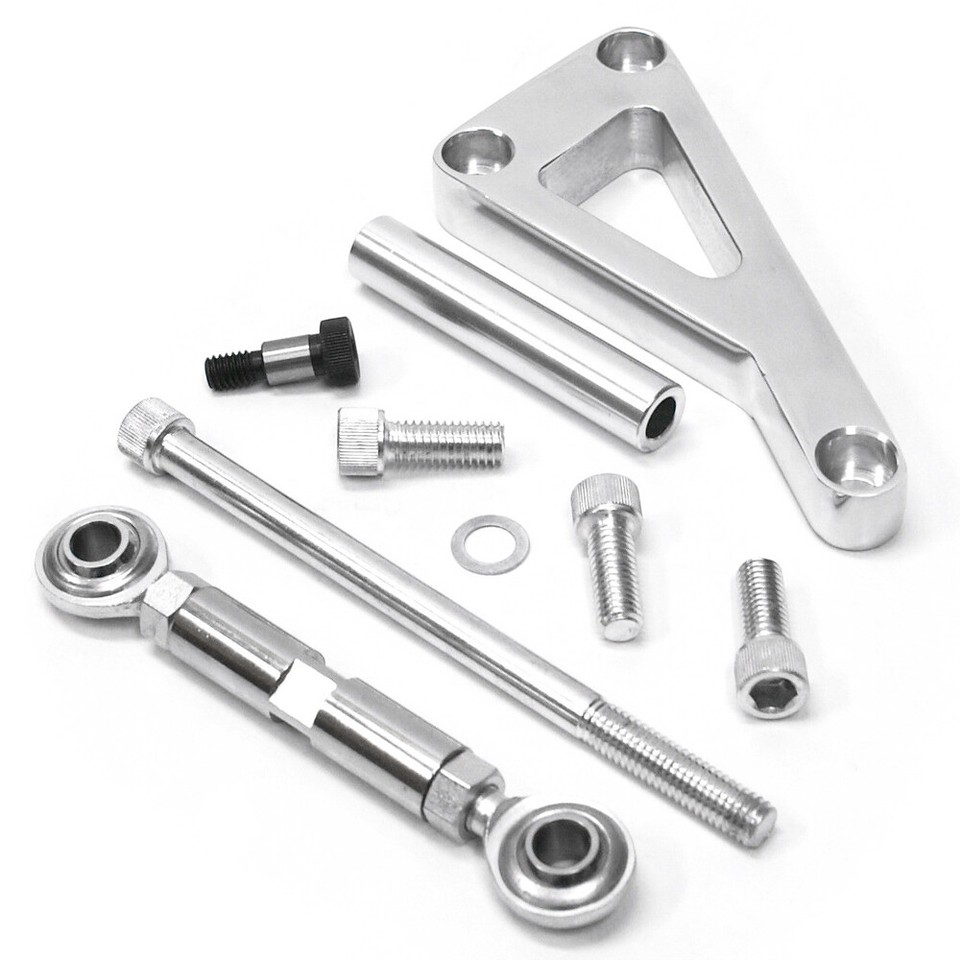 Small Block Chevy Alternator Bracket Kit Long Water Pump Mount 350 SBC ...