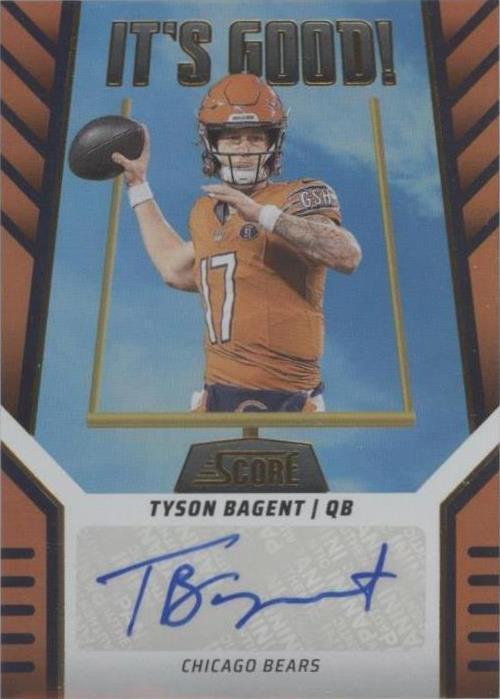 2024 Score - It's Good! Autographs Tyson Bagent #IG-TBT (AU) for sale ...