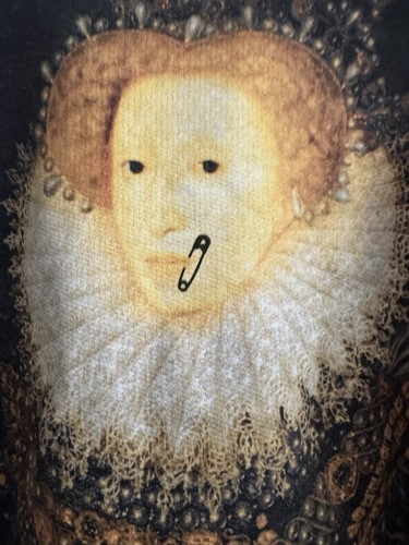 vivienne westwood 2014 Punk queen elizabeth Portrait Sweatshirt Men’s ...