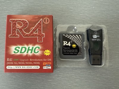 R4 I Revolution Card Nintendo DS (NDSL/NDS) Cartridge - BOXED SDHC ...