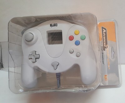 NEW White Naki Advanced Sega Dreamcast Controller Pad W/ Slow Motion ...