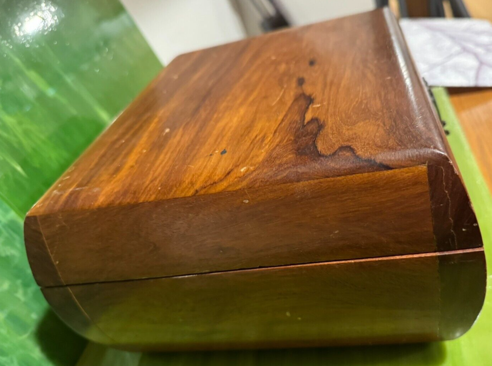 Tabacalera Cigar Humidor Box Wood Philippines Hygrometer 11" x 9" x 5. ...